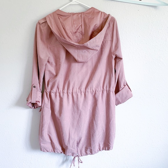 BE COOL | Jackets & Coats | Be Cool Blush Pink Jacket | Poshmark